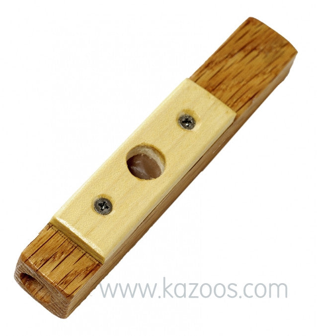 Lou's Wooden Kazoo - Single Resonator – Kazoobie Kazoos